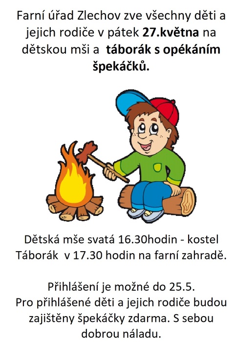 Táborák pro děti :: Farnost-zlechov